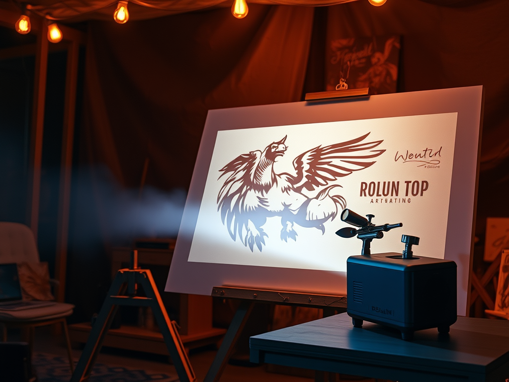Bolumin Projector: A Must-Have for Airbrush Artists – Niver’s blog